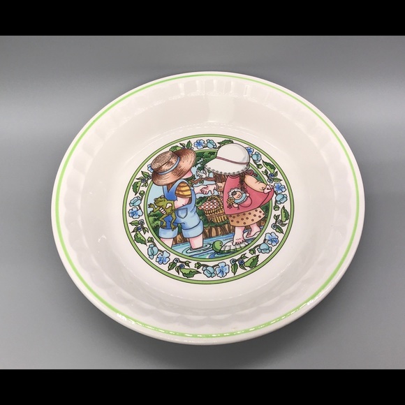 watkins | Kitchen | Watkins Country Kids Pie Plate 989 Plate 3 Of 5 ...